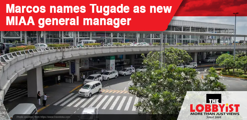 Marcos names Tugade as new MIAA general manager